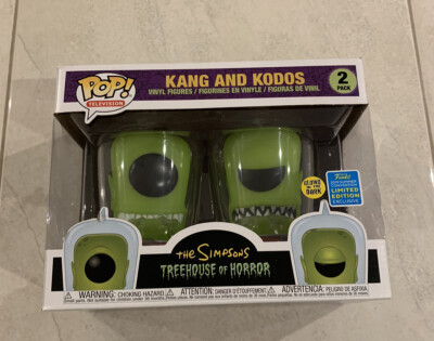 THE SIMPSONS: Kang and Kodos Alien SDCC FUNKO POP VINYL FIGURE | eBay ...