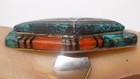 Richard Begay 1943 2013 Inlay Ring Sterling Inlay Turquoise Onyx Red ...
