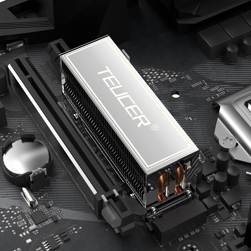 M. 2 2280 SSD Heat Sink SSD Radiator Convenient SSD Heatsink SSD Cooler ...