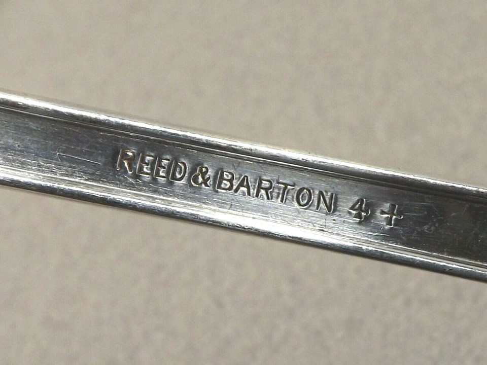 Reed & Barton Cecil 5 Tablespoons 1899 Silverplate Flatware Serving ...