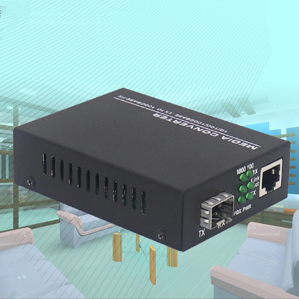 Fiber To Ethernet Converter Optical Fiber To Rj45 Converter Fiber Optic ...