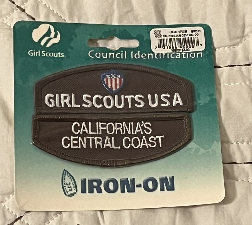 Lot Of 6 Girl Scouts Council Identification patches- California’s Central Coast | eBay