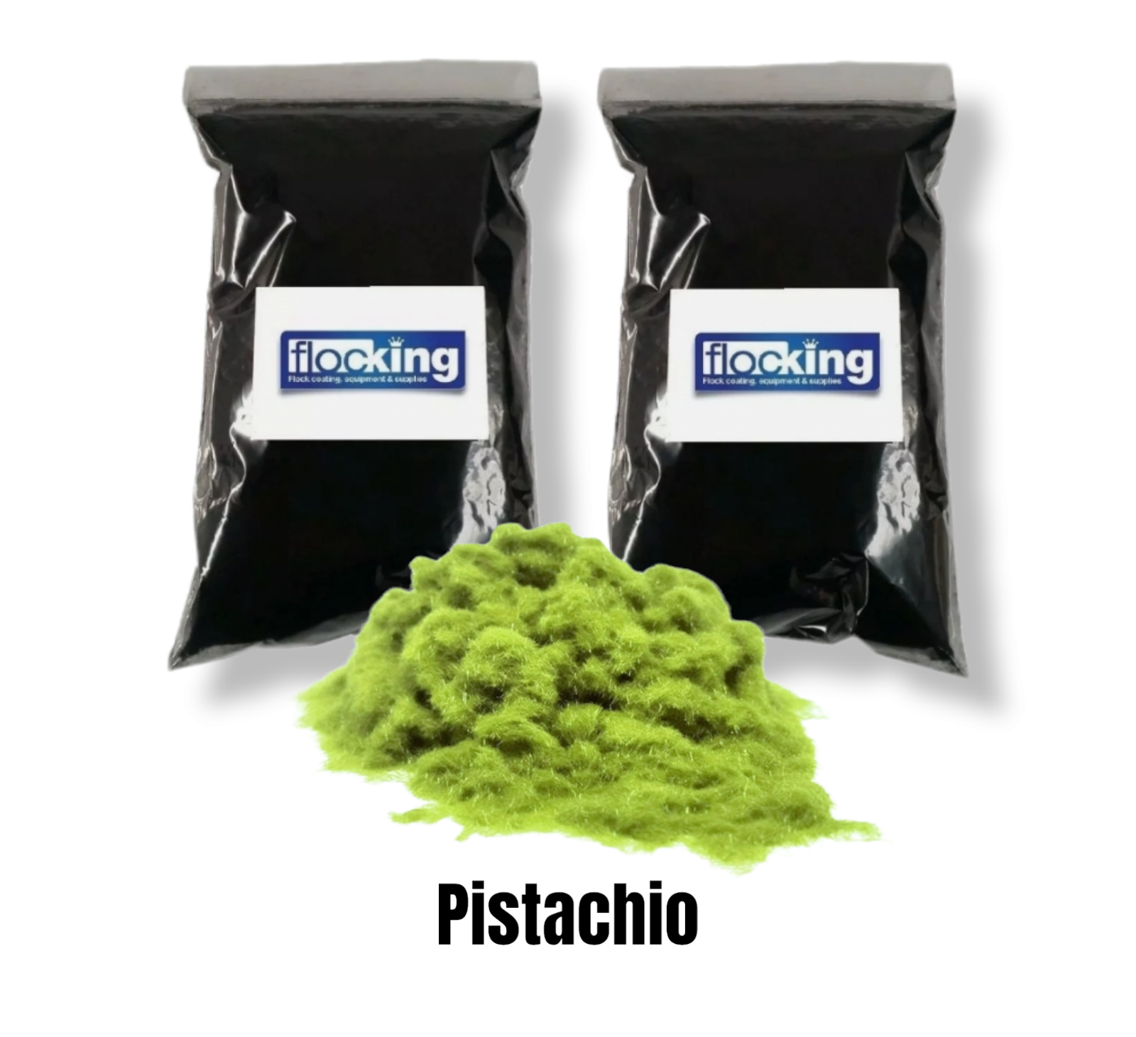 Flocking Powder Hot Pink 2 x 1 Sqm Bags Flock fibres 2 Sqm Meter ...