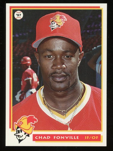 1997 Albuquerque Dukes CHAD FONVILLE RC DODGERS GIANTS JACKSONVILLE NC ...