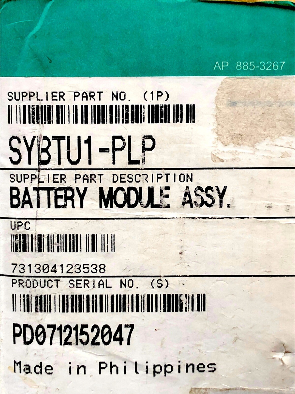 APC SYBTU1-PLP UPS Battery Module Assembly Unit used with Symmetra PX ...