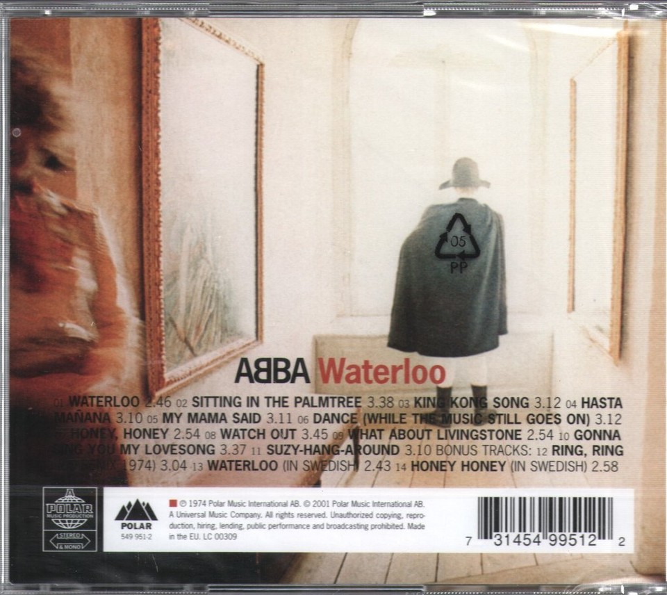 Abba Waterloo CD Europe Polar 2001 remastered & expanded edition ...