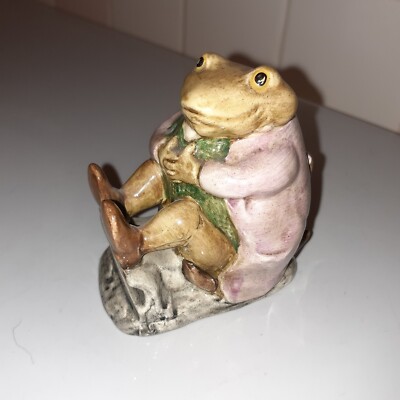 1974 Beatrix Potter's Bestwick England Porcelain Mr. Jackson Figurine 2 ...