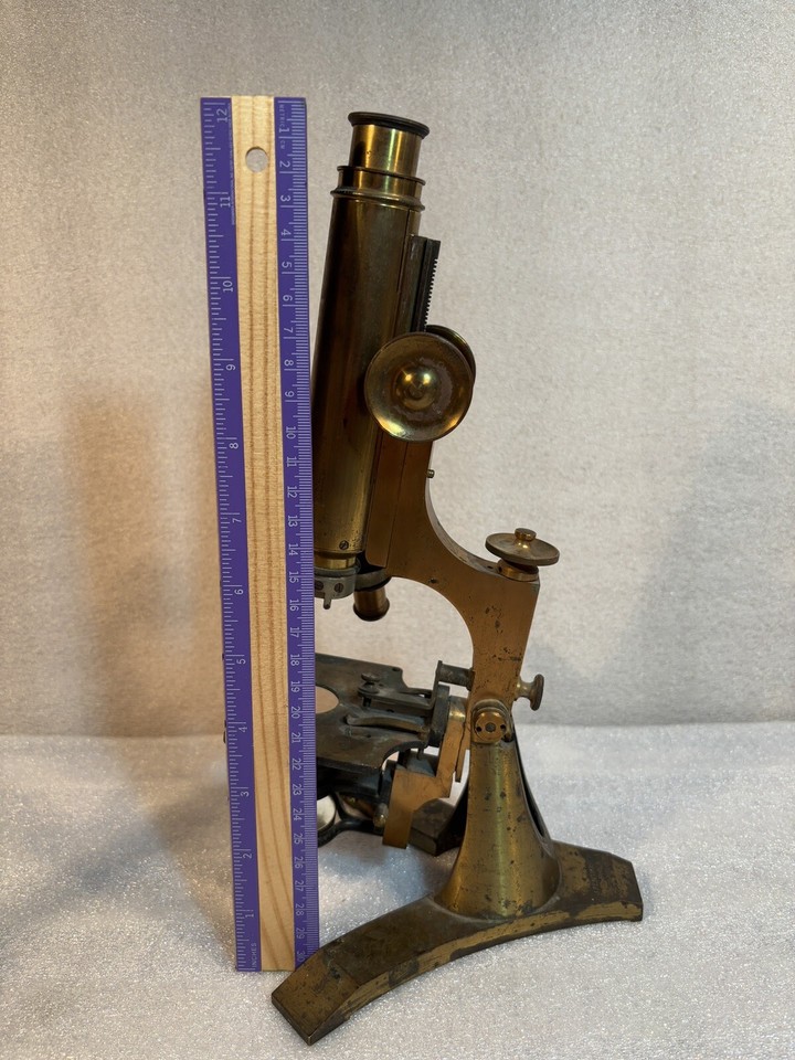 Antique CJ Joseph Zentmayer Philadelphia Brass Compound 2-Lens ...