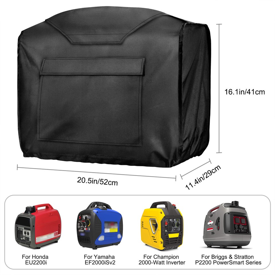 420D Heavy Duty Waterproof Inverter Generator Cover fit for Honda ...