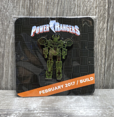 Power Rangers Megazord Blueprint Collectible Pin Loot Crate DX ...