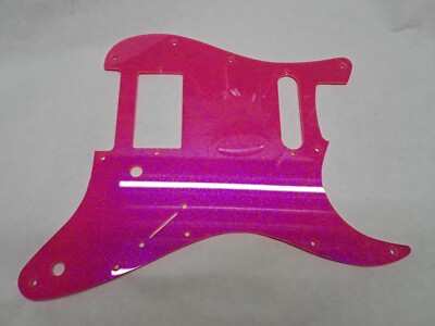 Hot Pink Sparkle Glitter HXS HS pickguard Fits Fender Strat ...