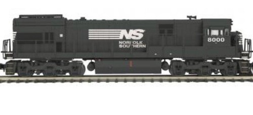 2-RAIL MTH PREMIER NORFOLK SOUTHERN GE U30C DIESEL ENGINE PROTOSOUND 2. ...
