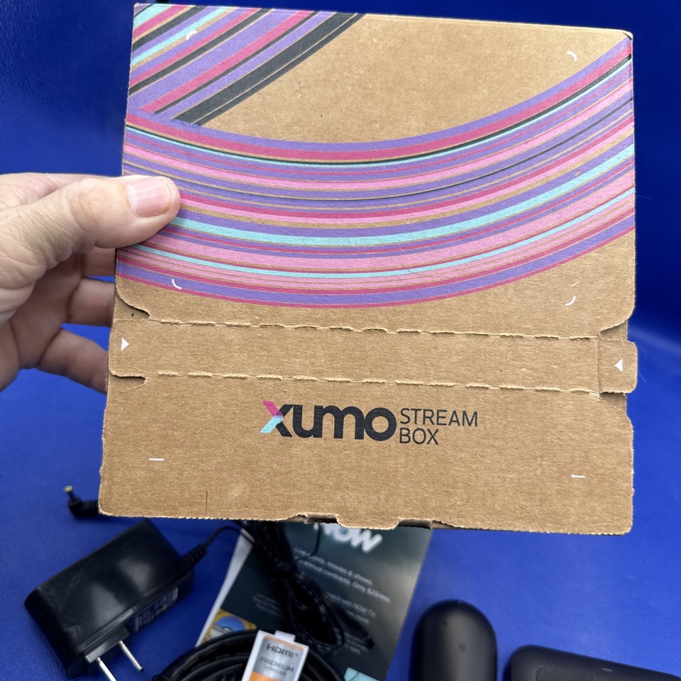 Xumo XiOne-SC Black Stream Box From Xfinity With Cables Not Tested | eBay