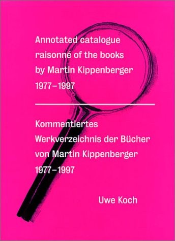 ANNOTATED CATALOGUE RAISONNE OF THE BOOKS BY MARTIN By Alex Katz ...