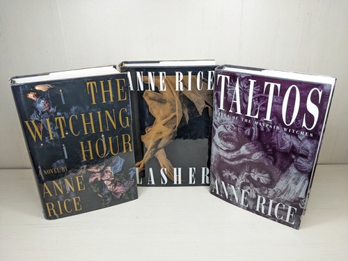 Mayfair Witches TRILOGY by Anne Rice: Witching Hour, Lasher, Taltos 1ST ...