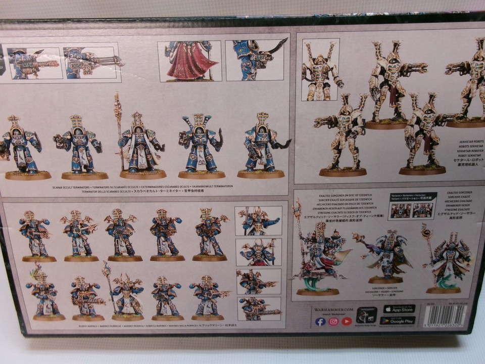 WARHAMMER 40K THOUSAND SONS BATTLEFORCE WARPFLAME THRALLBAND NEW GAMES ...