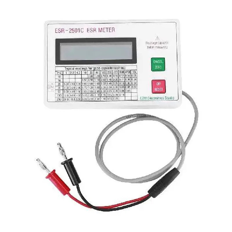 ESR Measurement Special Meter ESR-2501C Online Capacitance ESR Tester ...