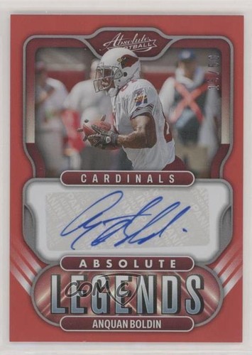 2022 Panini Absolute - Absolute Legends Signatures Red #AL-AB Anquan ...