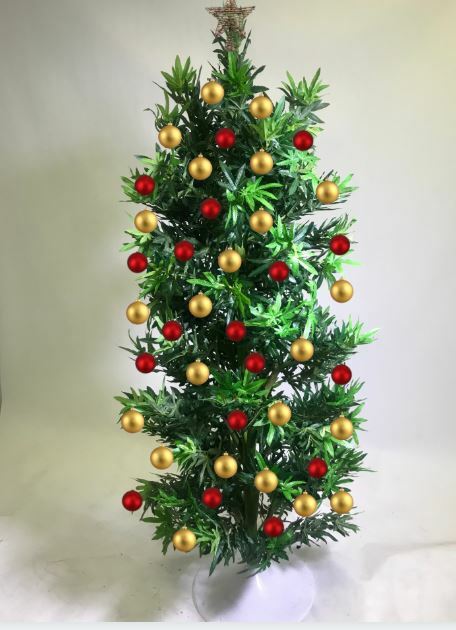 Artificial Marijuana Leaf Christmas Tree - Green for sale online | eBay
