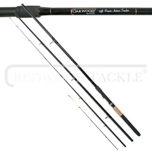 Oakwood 10FT 3PC Match/Carp Feeder/Quiver Fishing Rod With Spare Tip ...