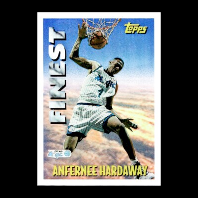 Anfernee Hardaway 1995-96 Topps Mystery Finest Refractor #M2 Jordan on ...
