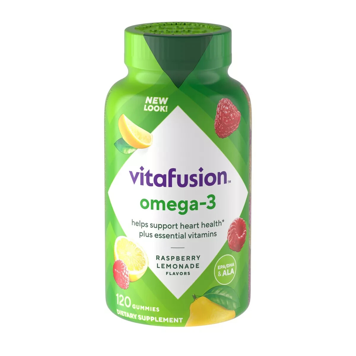 Vitafusion Omega-3 Gummies - Berry & Lemonade - 120ct | eBay