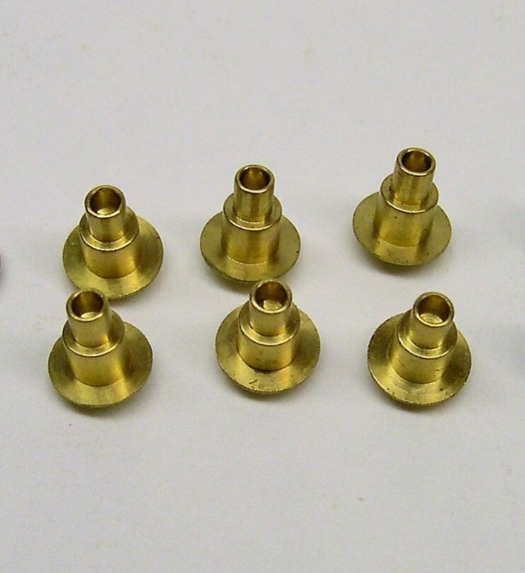 Lot of 6 Truck Rivets for American Flyer Tank Cars, tenders, operating ...