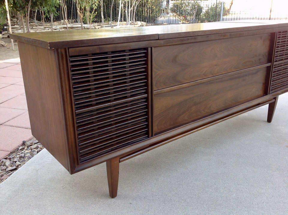 Mid Century Modern Philco Stereo Console | eBay