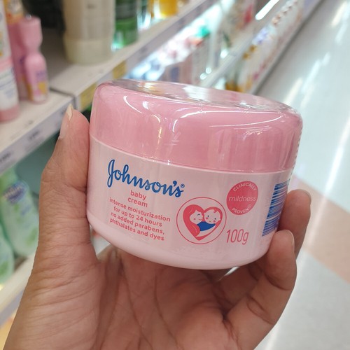 100g Johnson's Baby Cream Intense Moisturizer Child Baby's Skin ...