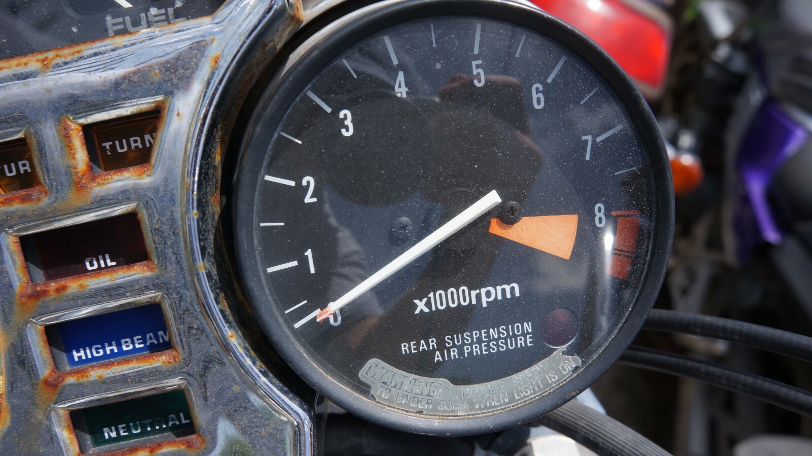 1981 Honda Goldwing GL1100 Speedo Speedometer Tach Cluster 37200-463 ...