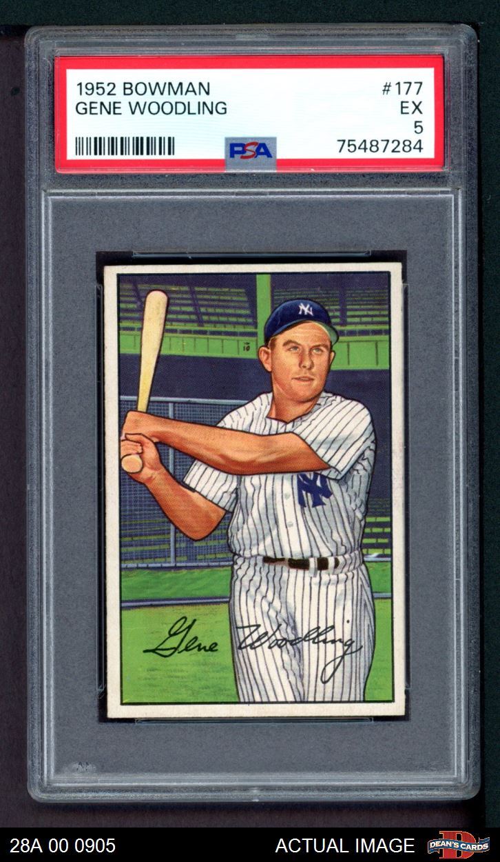 1952 Bowman - #177 Gene Woodling for sale online | eBay