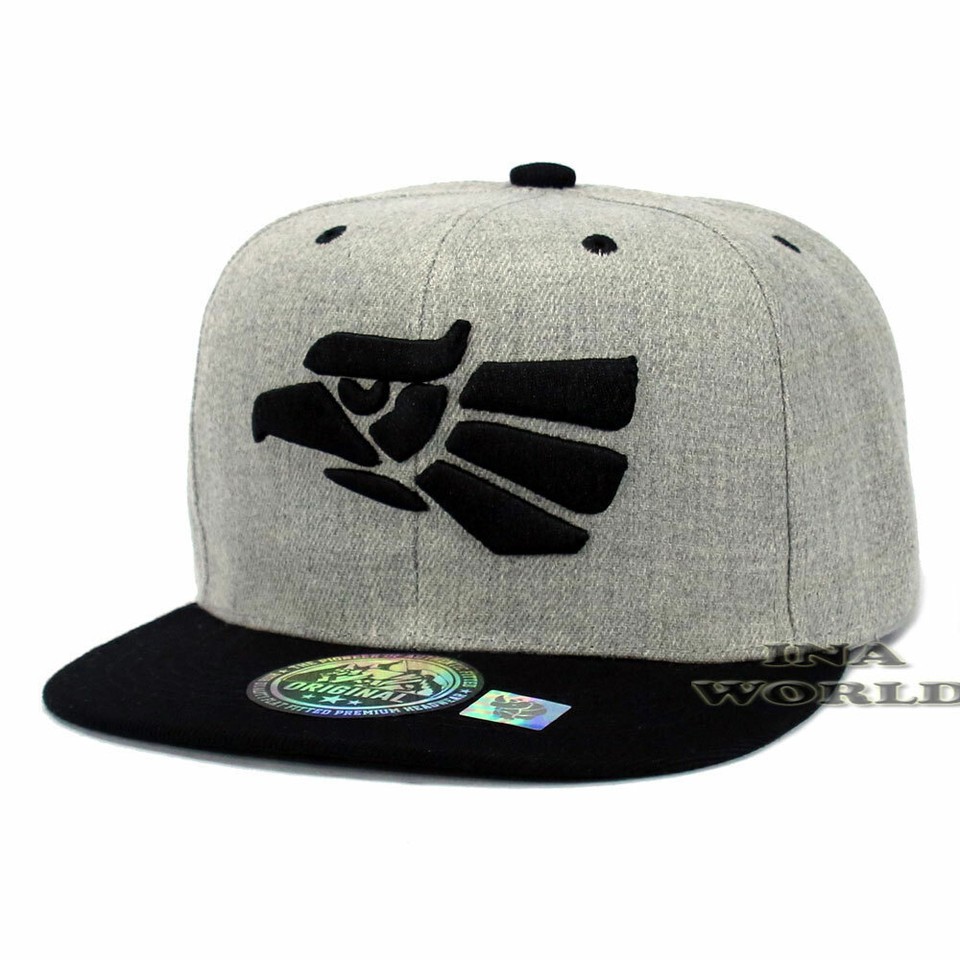 MEXICAN MEXICO Hat Hecho En Mexico Eagle Aguila Snapback Flat Bill ...