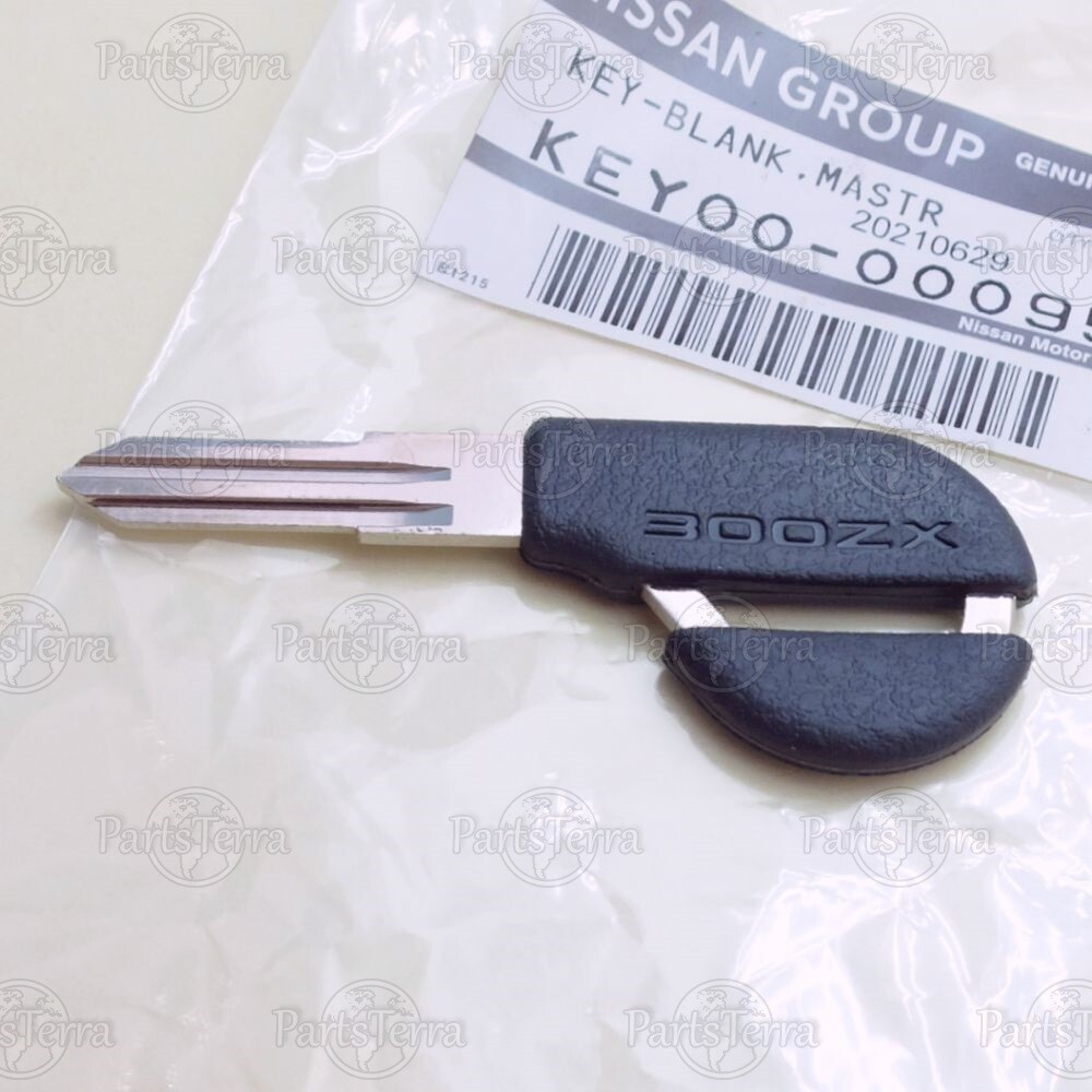 New Genuine OEM Nissan Master Key-Blank Uncut NISSAN 300ZX Z32 KEY00 ...