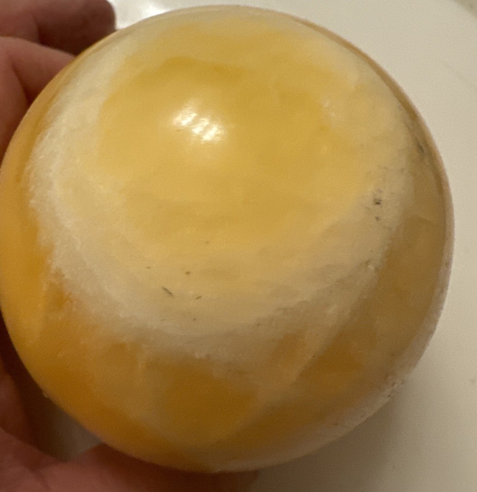 Alabaster Stone Sphere Ball Art Specimen | eBay