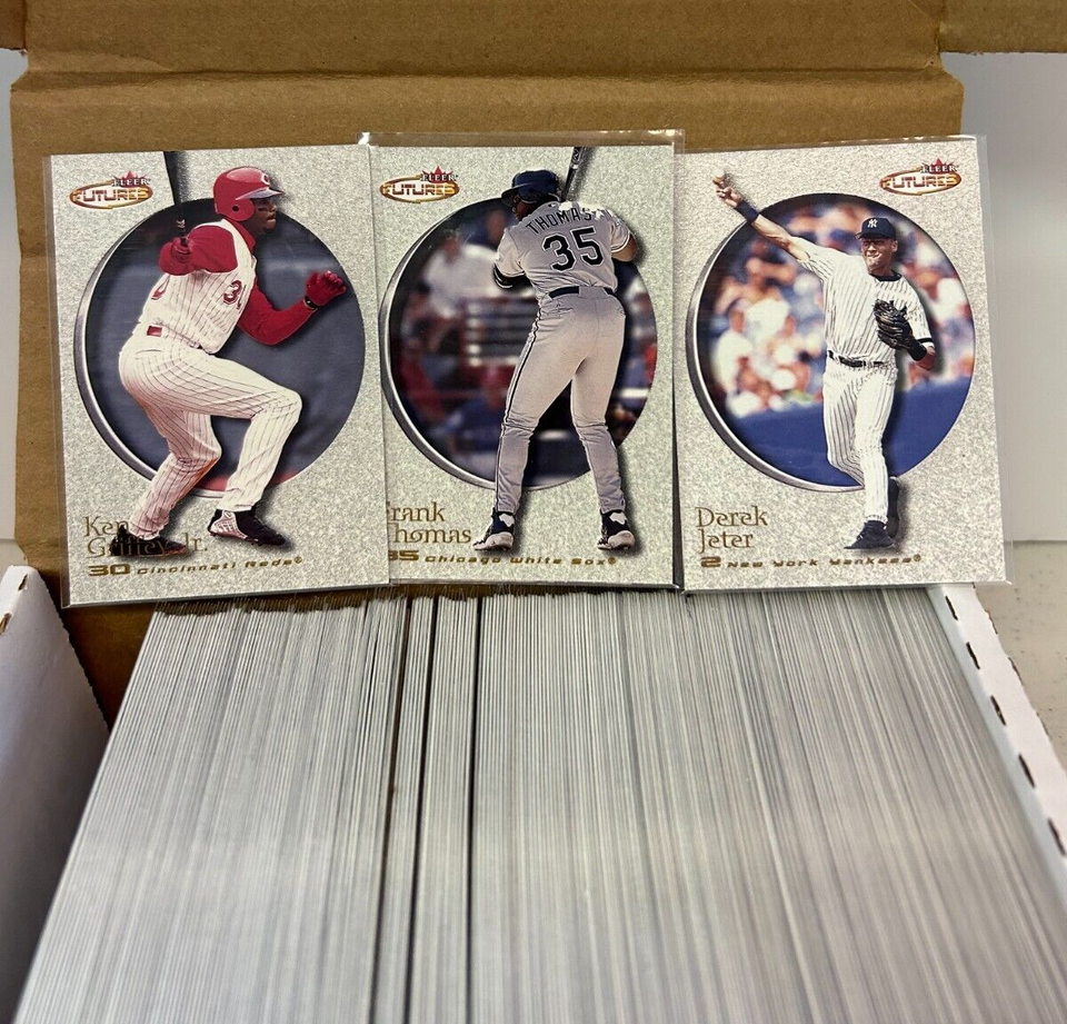 2001 Fleer Futures Complete (220) Card Set Griffey, Ripken, Jeter ...