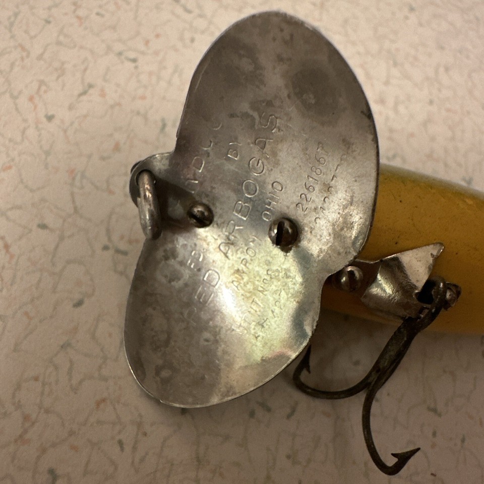 Vintage Fred Arbogast Jitterbug Fishing Lure | eBay