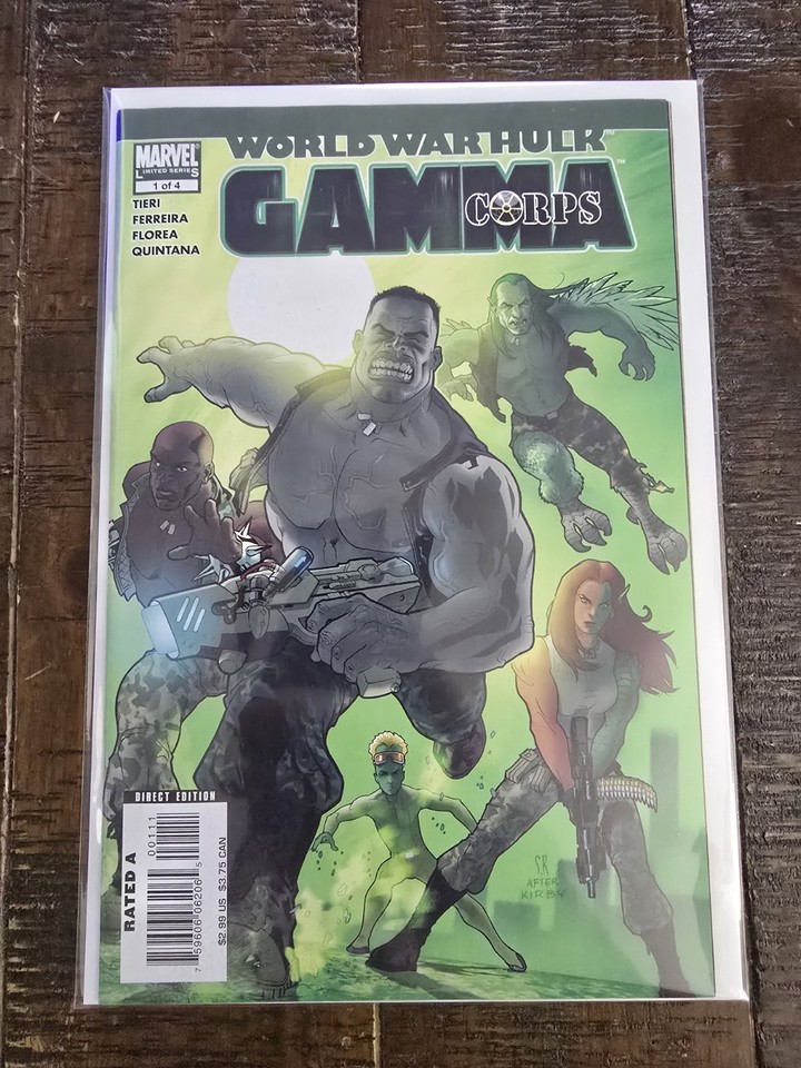 World War Hulk: Gamma Corps #1-4 Complete Series (2007); Marvel Comics ...