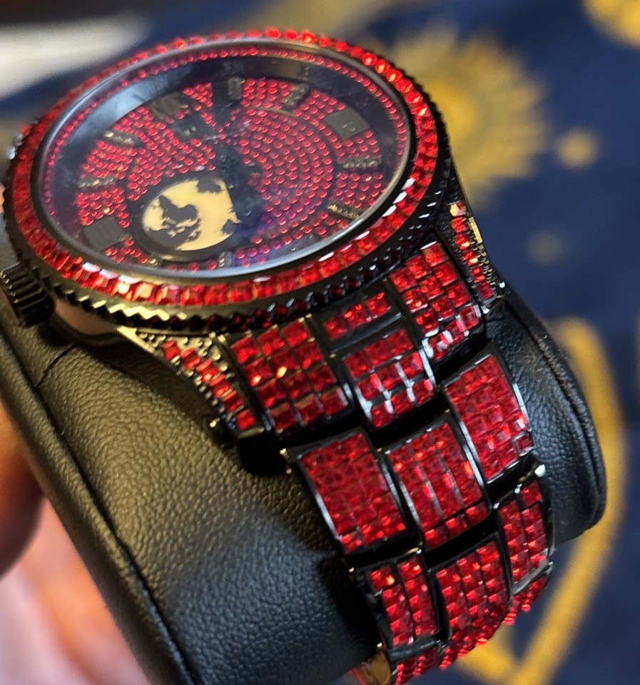 Red Men's JBW Jet Setter Reserve Watch (GMT RESERVE) R6370A | eBay