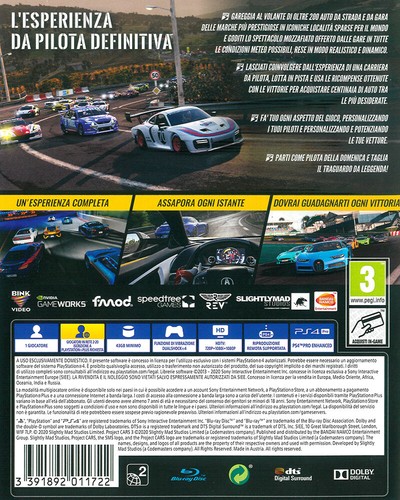 Project Cars 3 (Guida / Racing) PS4 Playstation 4 NAMCO | eBay