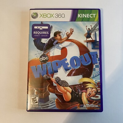 Wipeout 2 (Microsoft Xbox 360, 2011) Kinect Game, Complete Case, Game ...