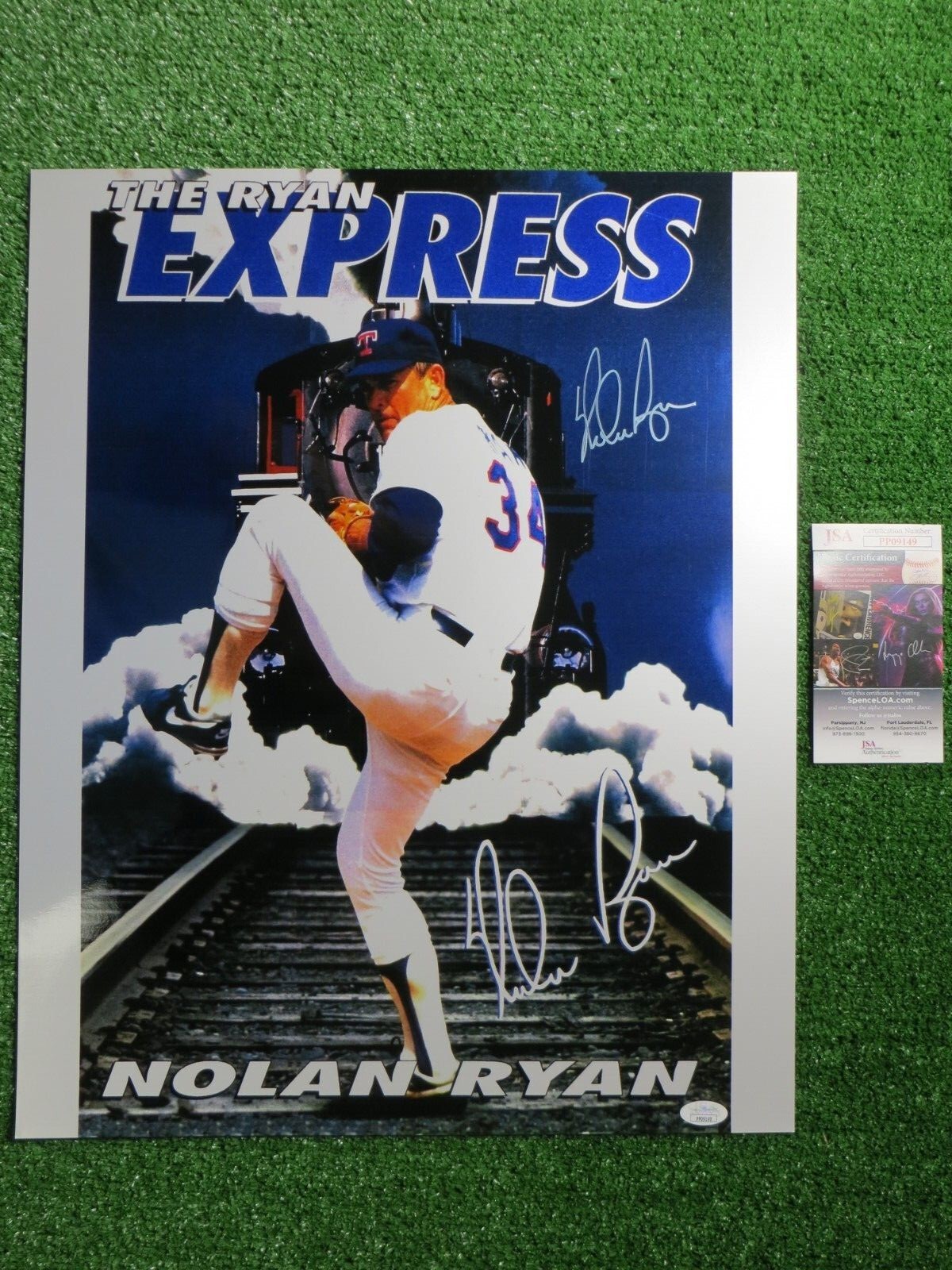 Nolan Ryan Autographed Memorabilia | Signed Photo, Jersey, Collectibles ...