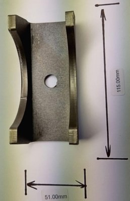 SCW Weld-On Rear Axle Spring Pad for 3 inch Axle Tube FREE SHIPPING ...