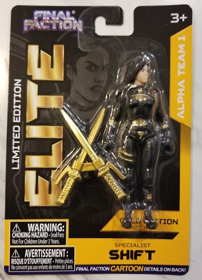 Final Faction Elite Edition Specialist Shift Action Figure New | eBay
