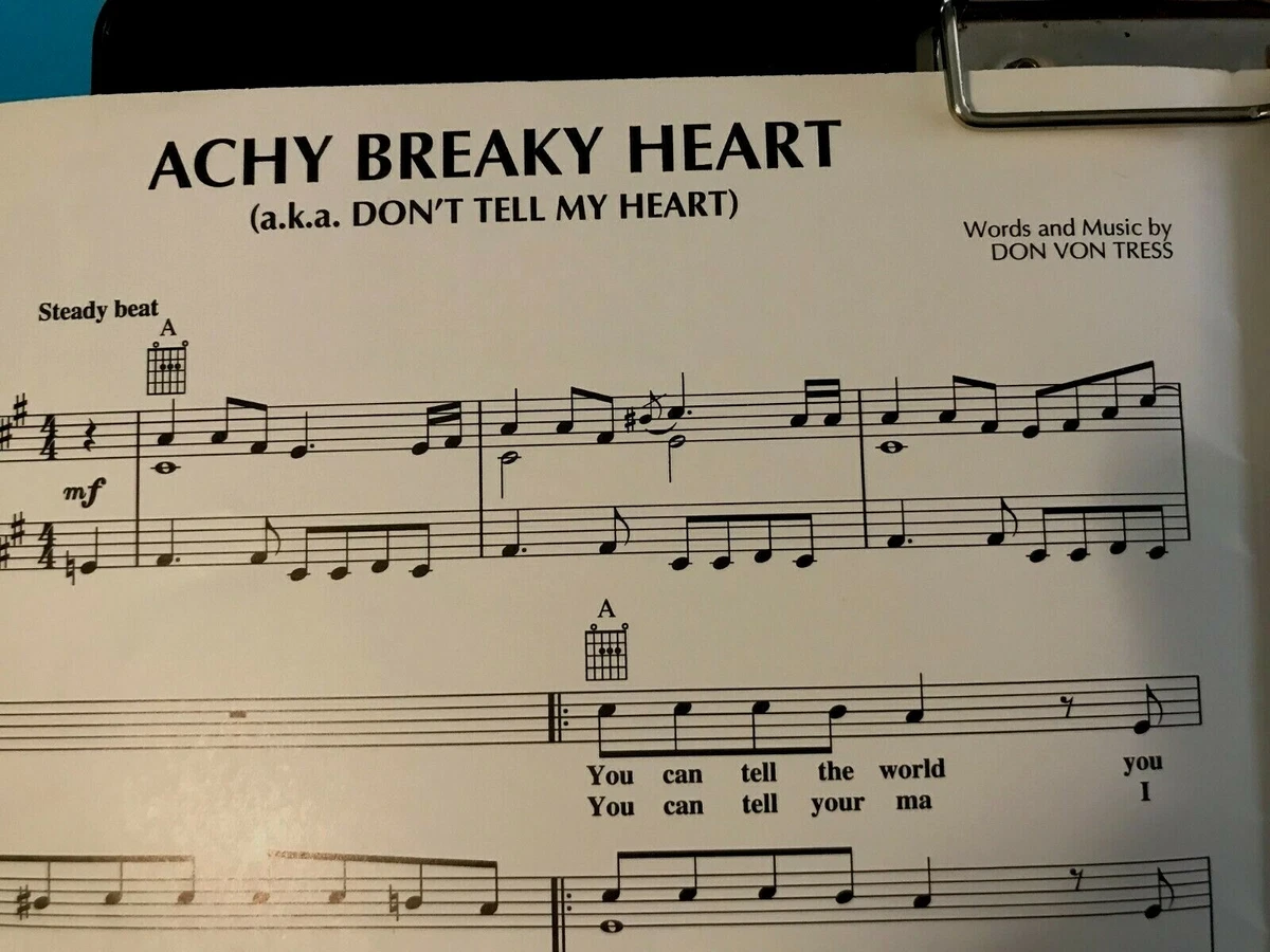 Dont Break My Heart My Achy Breaky Heart