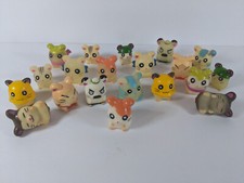 Lot JP Authentic Hamtaro Hamster Anime Figures Finger Puppet Pencil ...