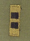 US Army Chief Warrant Office Two CWO-2 OD Fatigue Cloth Collar Rank ...