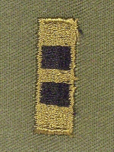 US Army Chief Warrant Office Two CWO-2 OD Fatigue Cloth Collar Rank ...