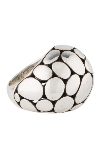 JOHN HARDY STERLING SILVER 925 KALI PEBBLE DOME RING | eBay