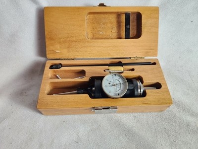 Blake 801 Precision Coax Coaxial Dial Indicator Centering .0005” W/wood ...