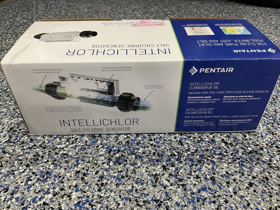 Pentair IntelliChlor IC40 Salt Chlorine Generator Cell (520555) Sealed ...